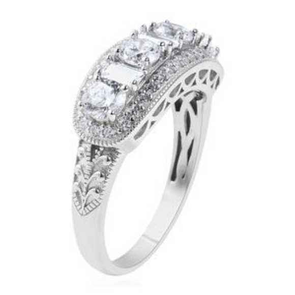 XAVIER | Jewelry | Xavier Simulated Diamond Ring In Sterling Silver ...